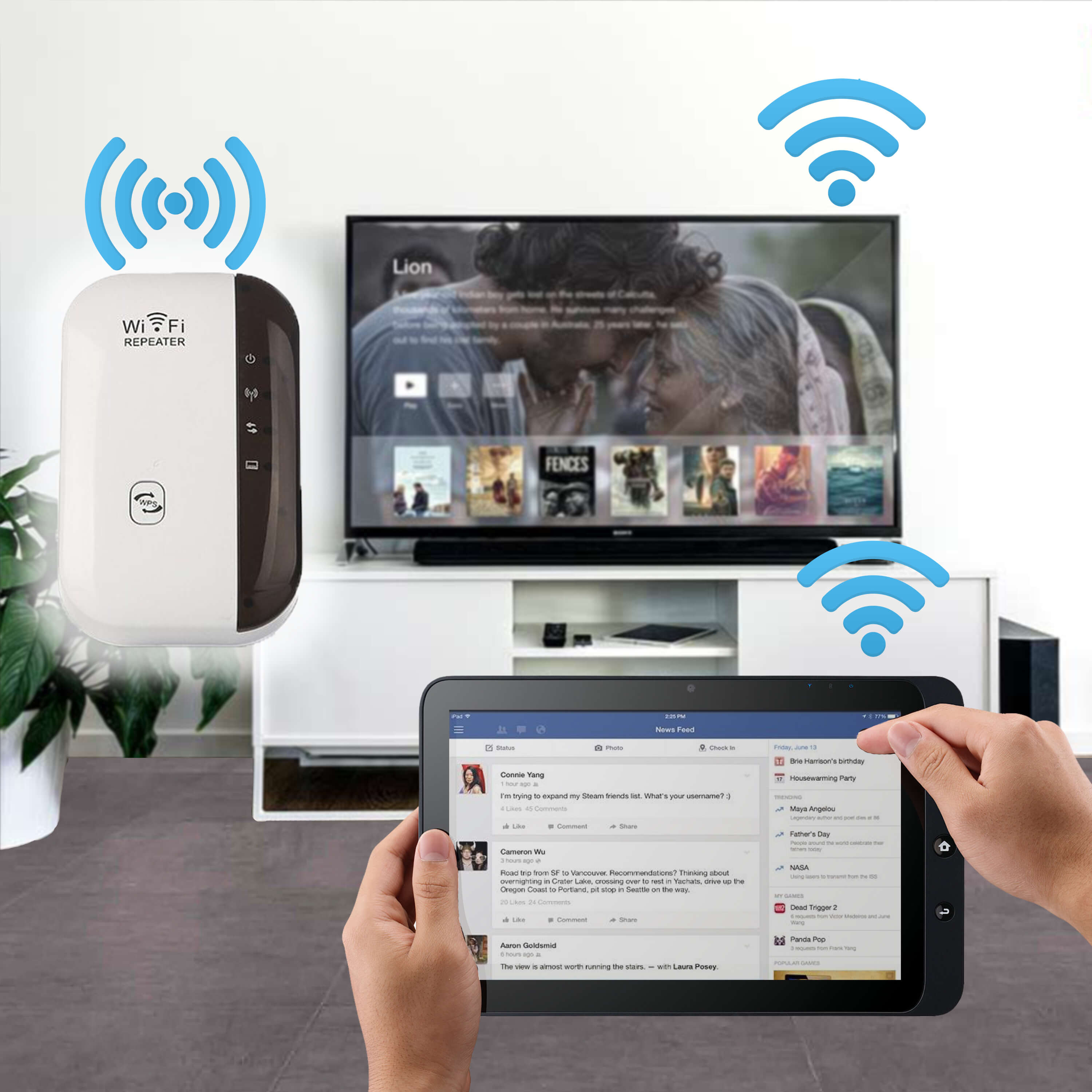 Ojačevalec Wi-Fi Signala